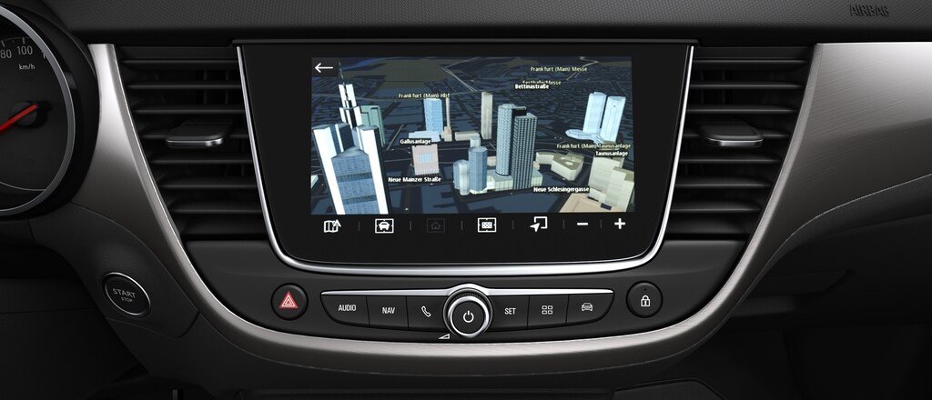 Multimedia Navi Pro med 7-/8-/10-tommers berøringsskjerm – Opels ...